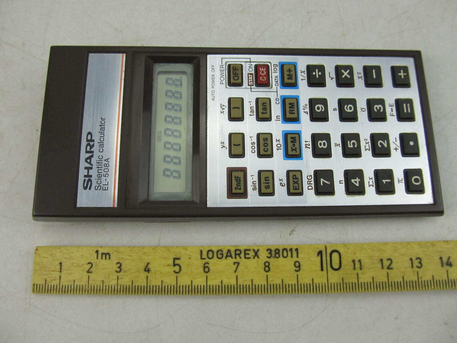 SHARP EL-508A - sbírková kalkulačka + krabička / JAPAN | Aukro