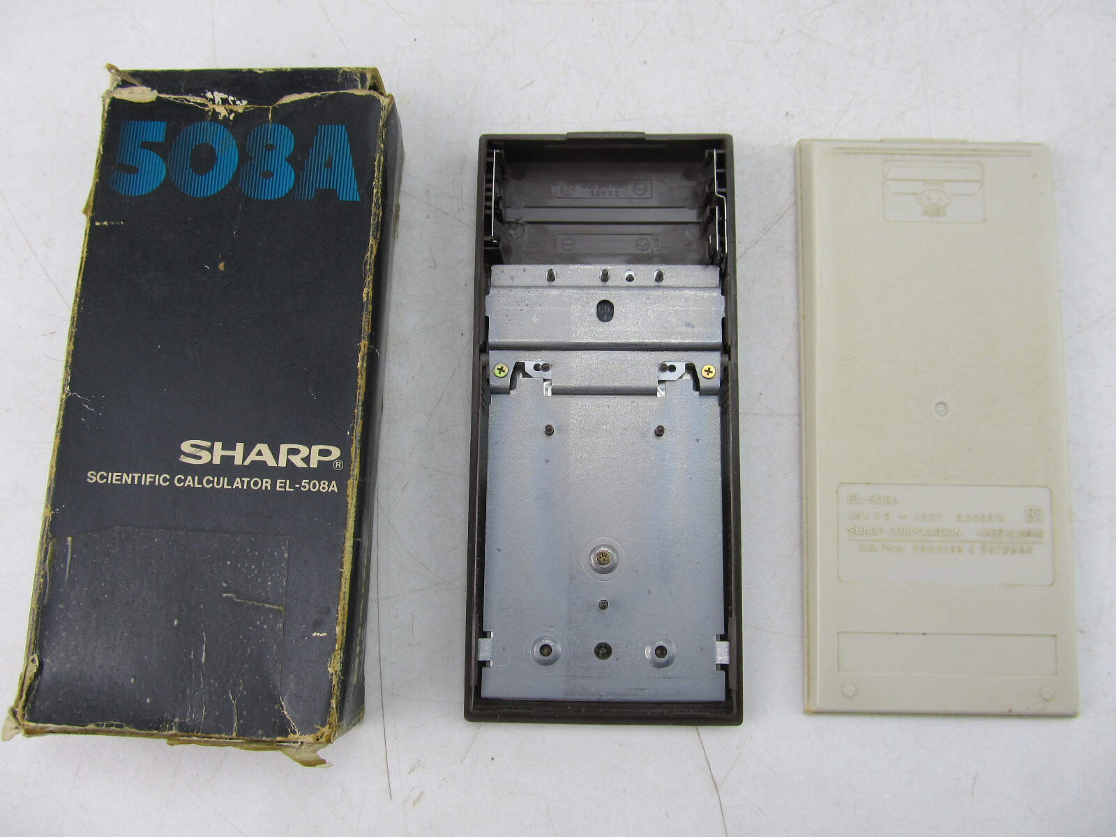 SHARP EL-508A - sbírková kalkulačka + krabička / JAPAN | Aukro