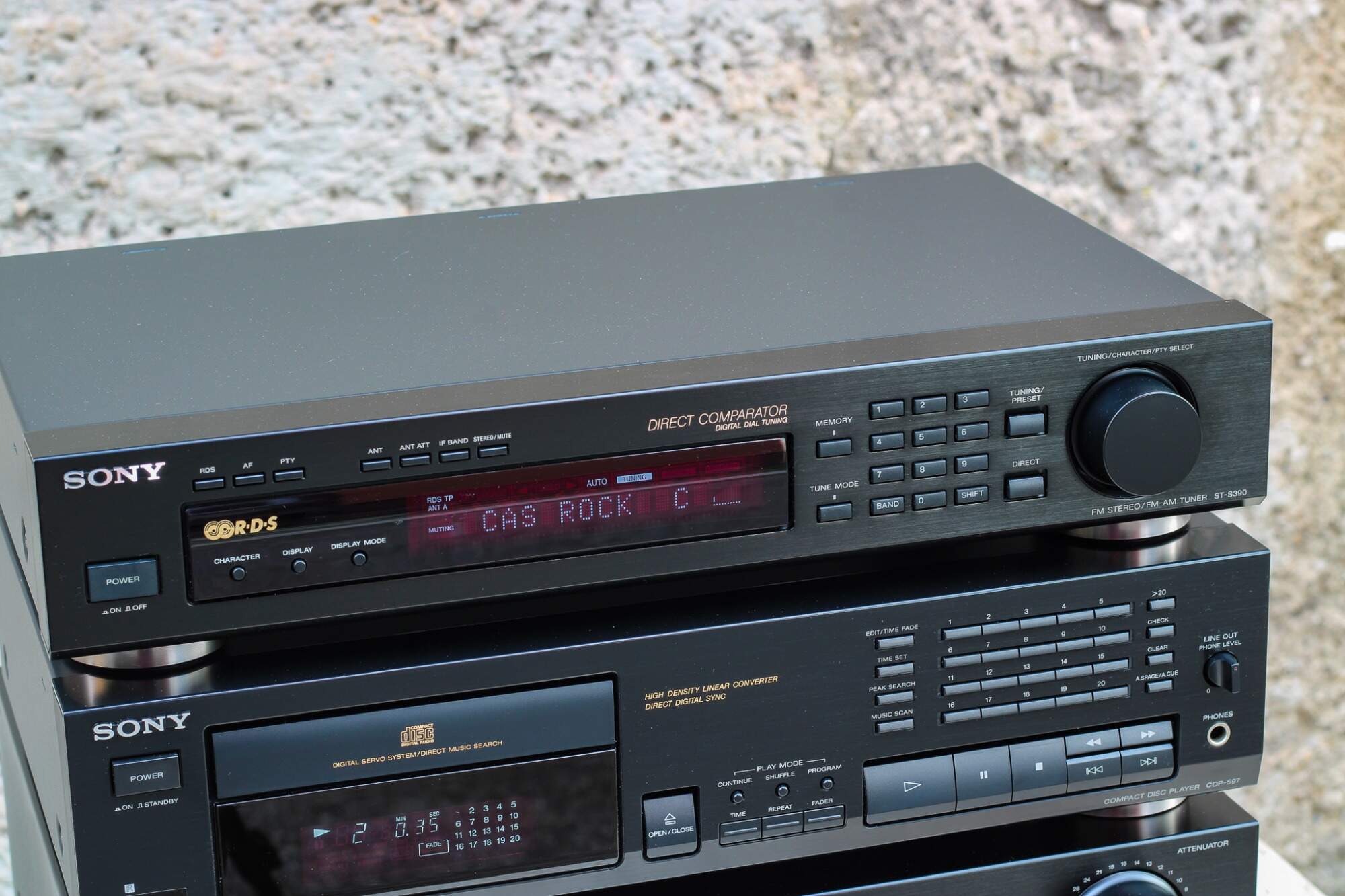 Sony TA-F590ES + Sony CDP-597 + Sony ST-S390 | Aukro