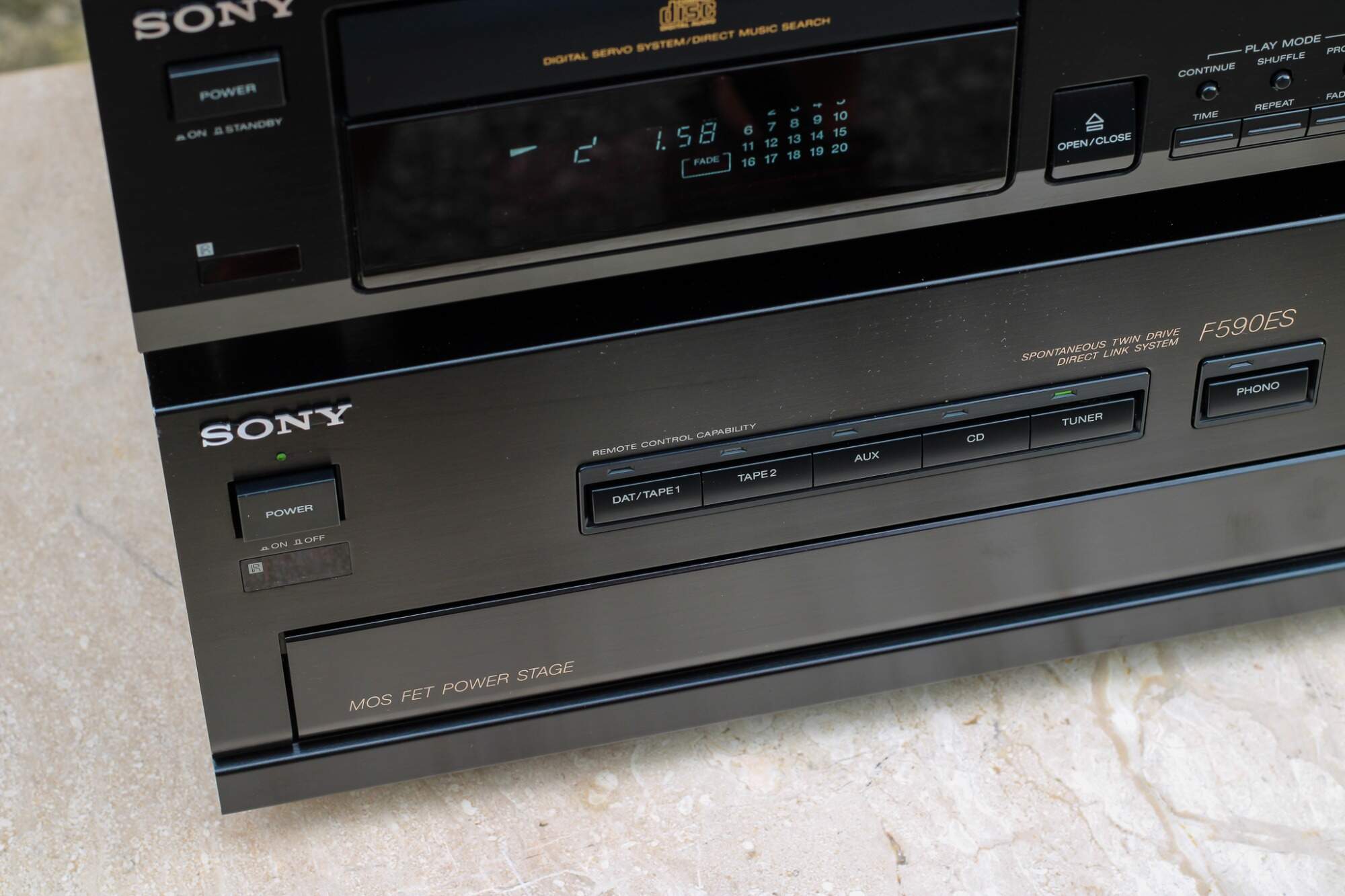 Sony TA-F590ES + Sony CDP-597 + Sony ST-S390 | Aukro